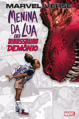 Menina Da Lua E O Dinossauro Demônio
